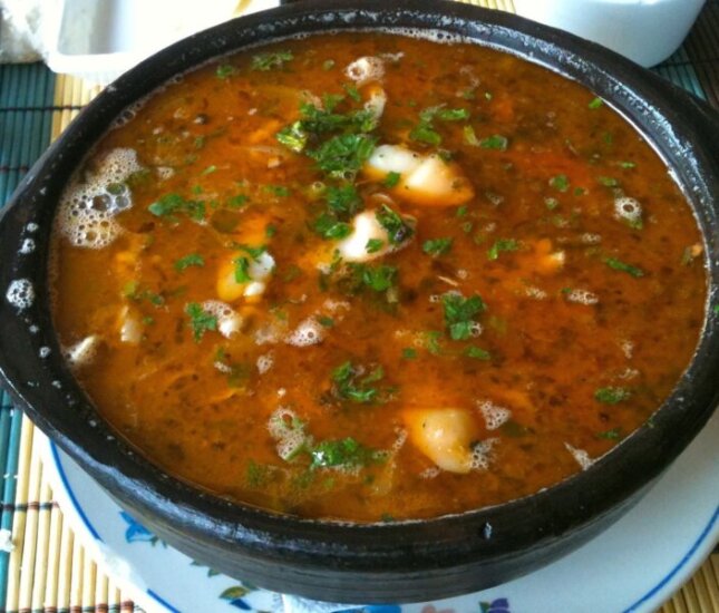 Receta de tesmole - Receta de México