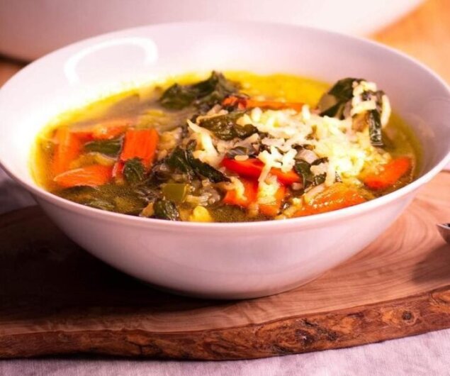 Receta de Caldo de chipilín