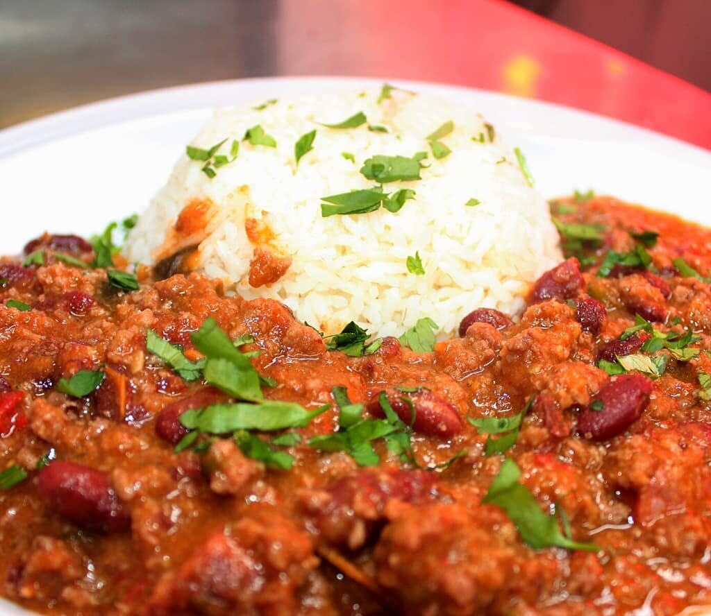 Receta de Chili con carne de cerdo y camote - Recetas de México